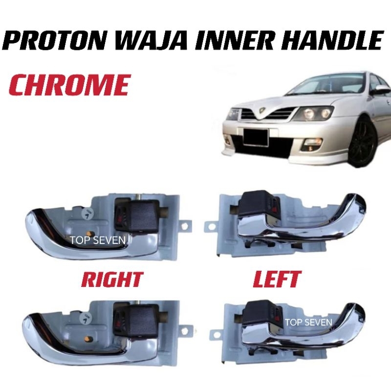 Proton Waja Inner Door Handle Chrome | Shopee Malaysia