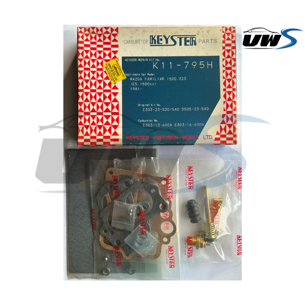 K11-795H KEYSTER FORD LASER TX3 1.5 CARBURETOR REPAIR KIT | Shopee Malaysia