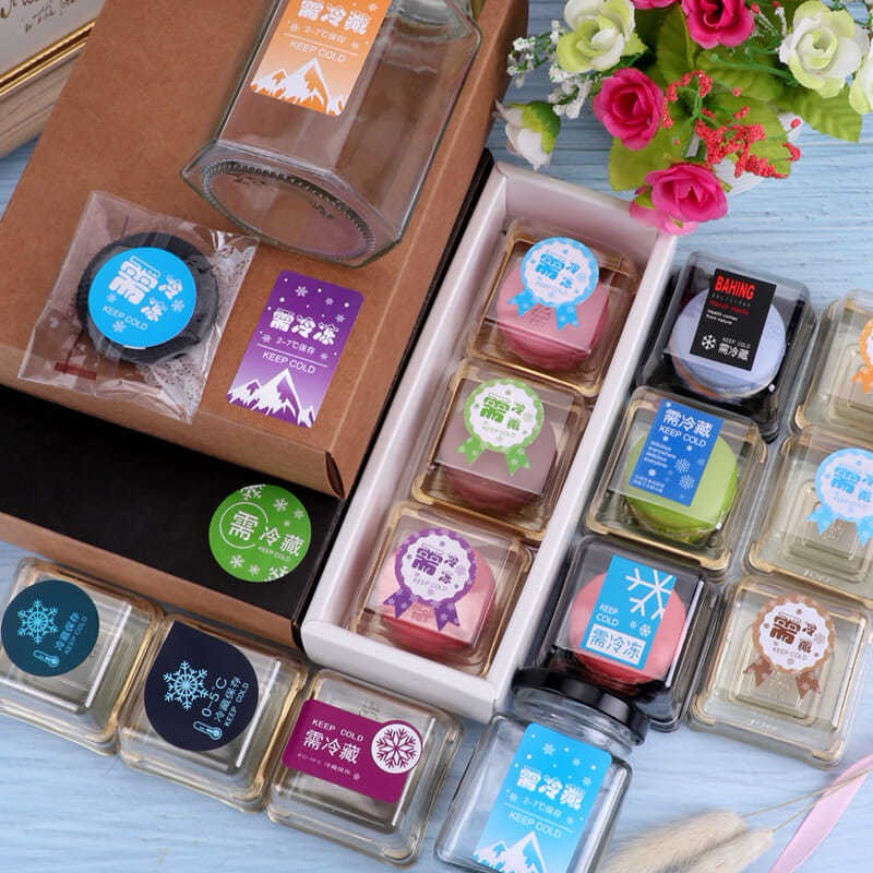 KEEP COLD Sticker Label | Homemade Food Bakery Packaging Label | 需冷藏贴纸 ...