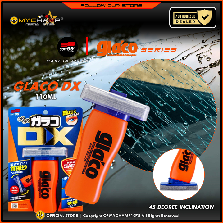 Soft 99 Glaco DX Glass & Mirrors Water Rain repellents 110ML | Shopee Malaysia