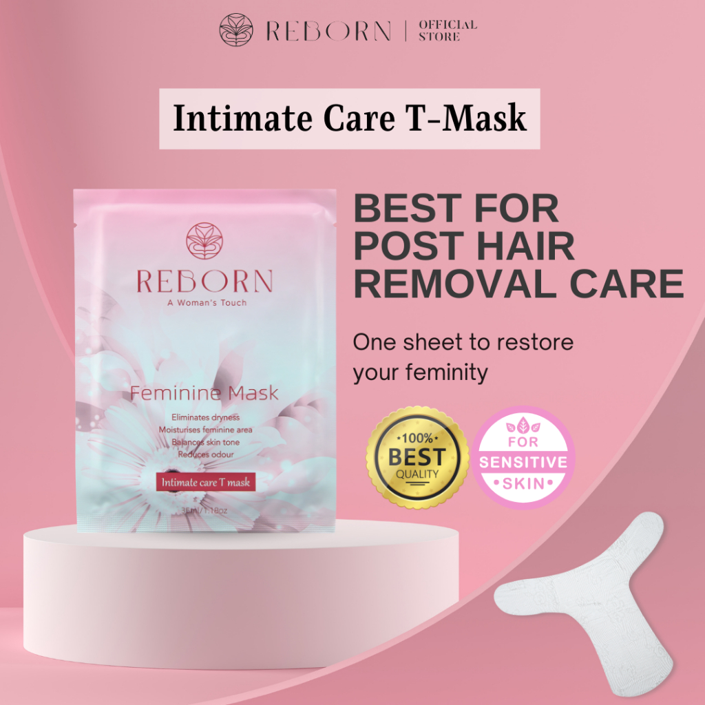 REBORN Feminine Mask Value Set - Intimate T-Mask for Balance Skin Tone ...
