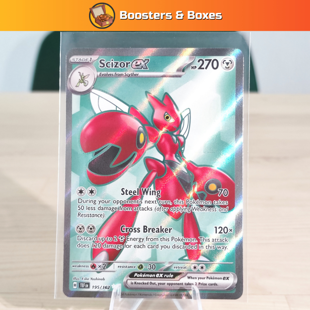 Scizor ex (195/162) [Scarlet & Violet: Temporal Forces] | Shopee Malaysia