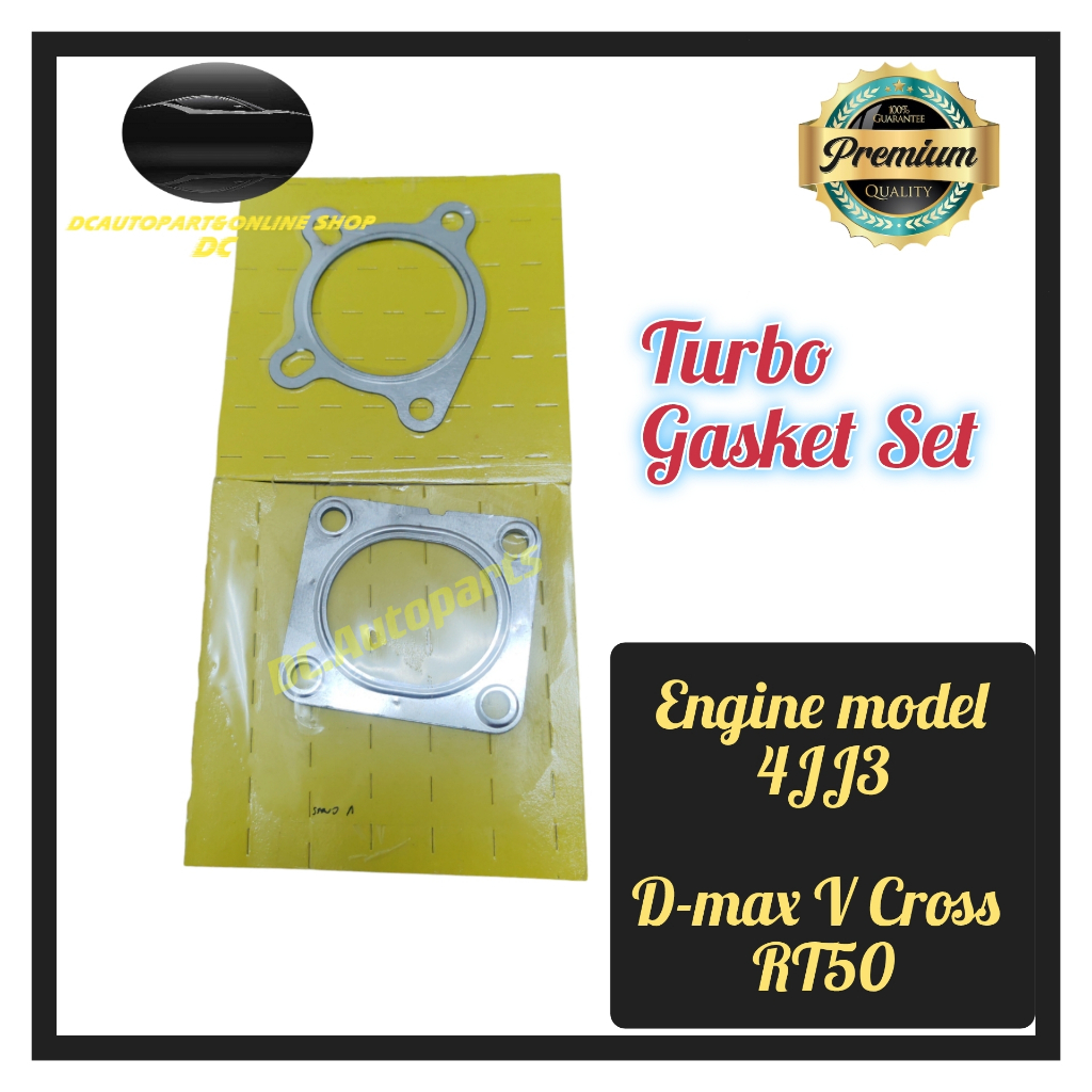TURBO GASKET SET ISUZU D-MAX DMAX V CROSS RT50 2012-2017 ENGINE MODEL ...
