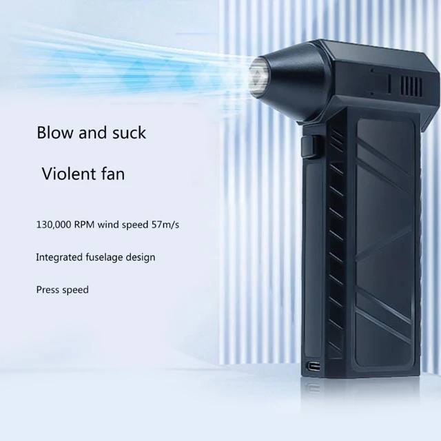 Turbos S7 Violent Fan 130000RPM Brushless Motor Powerful Air Blower Fast Speed | Shopee Malaysia