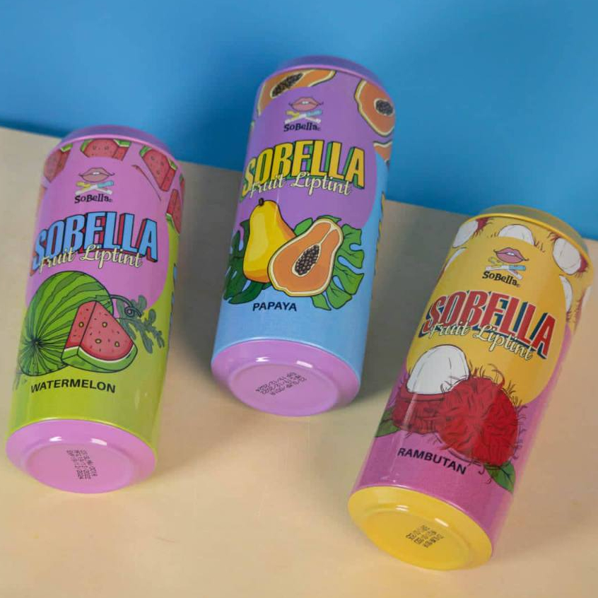 Sobella lip tint rambutan papaya watermelon hq original tulip rafflesia ...