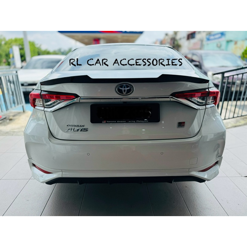 Toyota altis 2019 2020 2021 2022 2023 2024 rs style rear boot trunk top ...