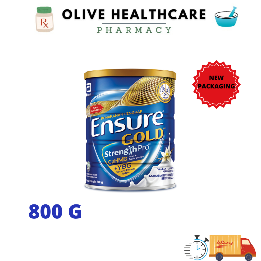 [PROMOTION] ENSURE Gold Vanilla 800g | Shopee Malaysia