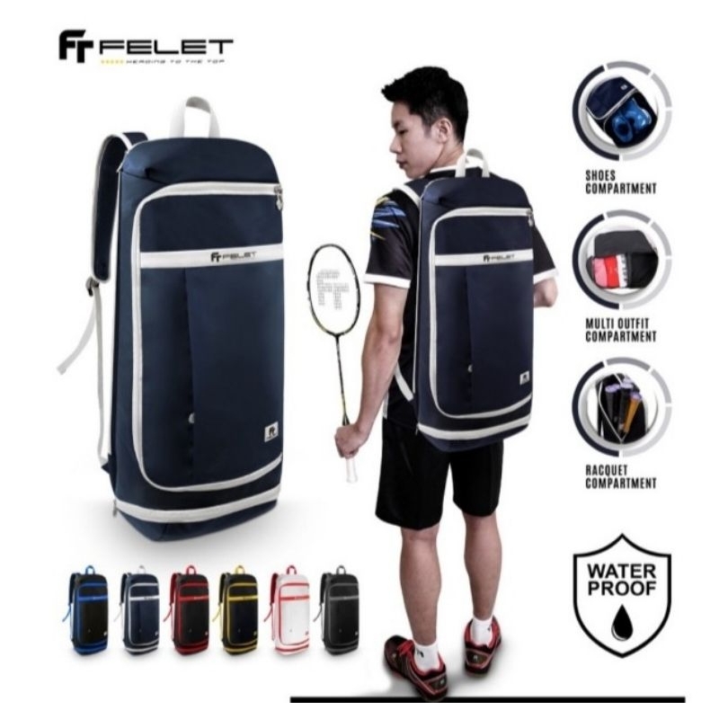 FELET MULTI-COOL RACQUET BACKPACK 100 ( READY STOCK & ORIGINAL ...