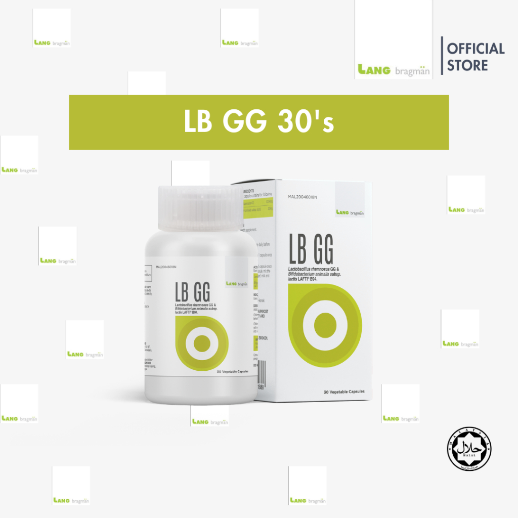 [Usus & Imuniti] Probiotik Kapsul LB GG 30s (Lang Bragman Probiotic LB ...