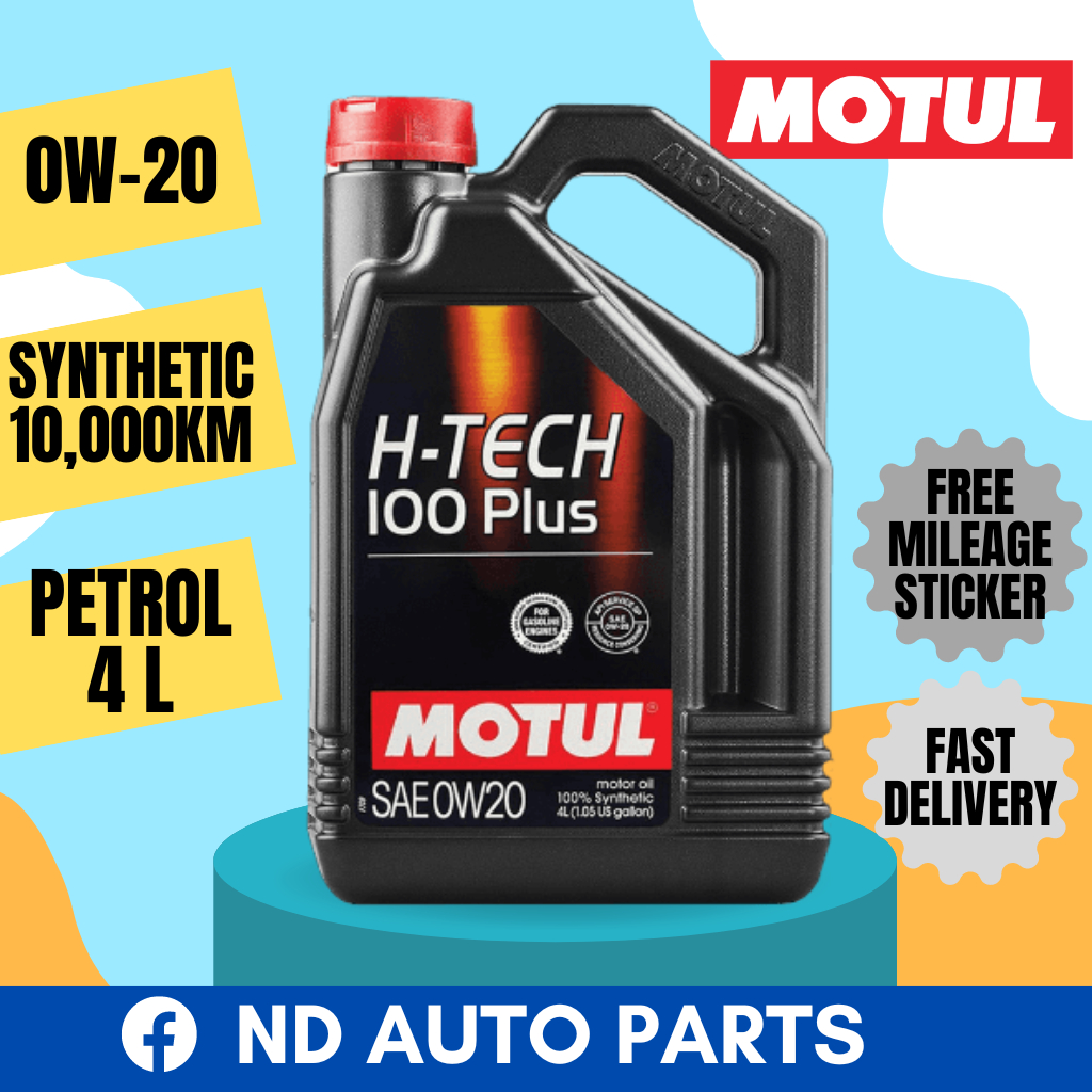 MOTUL H-TECH 0W20 ENGINE OIL 4L | Shopee Malaysia
