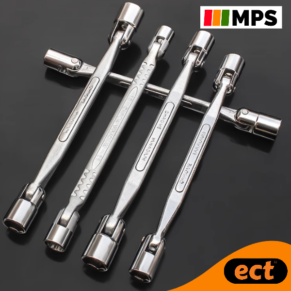 ECT Double Flexible Socket Wrench Double End Spanner Spanar Hidup ...