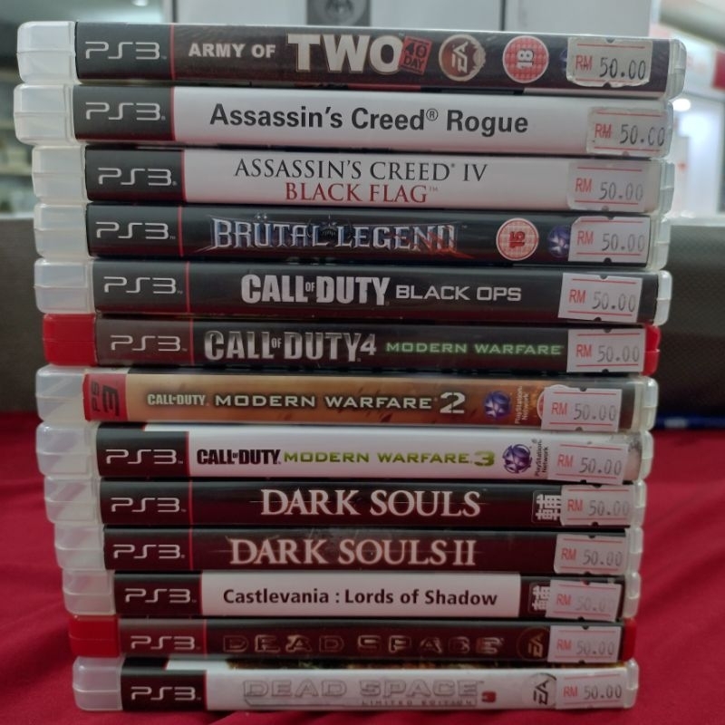 Various USED PS3 Games RM50 Titles (Pre-Owned) | Shopee Malaysia
