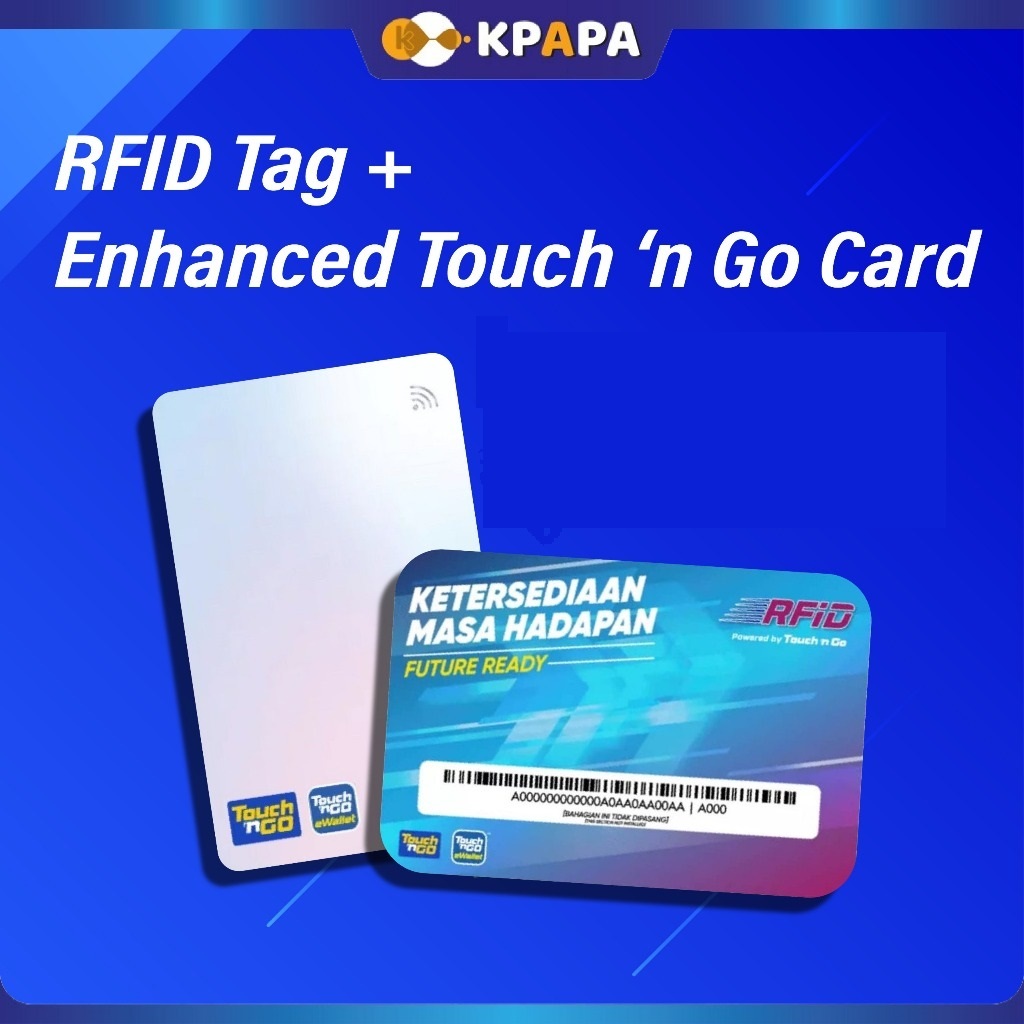 RFID Touch n Go Self-Fitment RFID STICKER MY RFID Holder RFID TNG Go ...