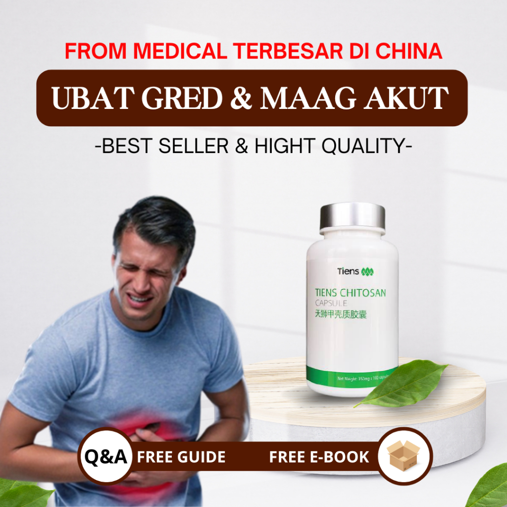 Chitin Chitosan Ubat Gred & Ubat Sakit Maag Akut - Ubat Gerd Ubat ...