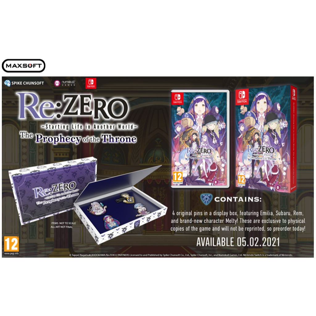 RE:ZERO - Starting Life in Another World - The Prophecy of the Throne ...