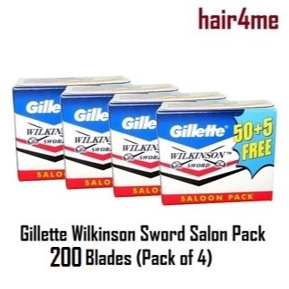 200pcs Blades Best Quality Gillette Wilkinson Sword Stainless Steel ...