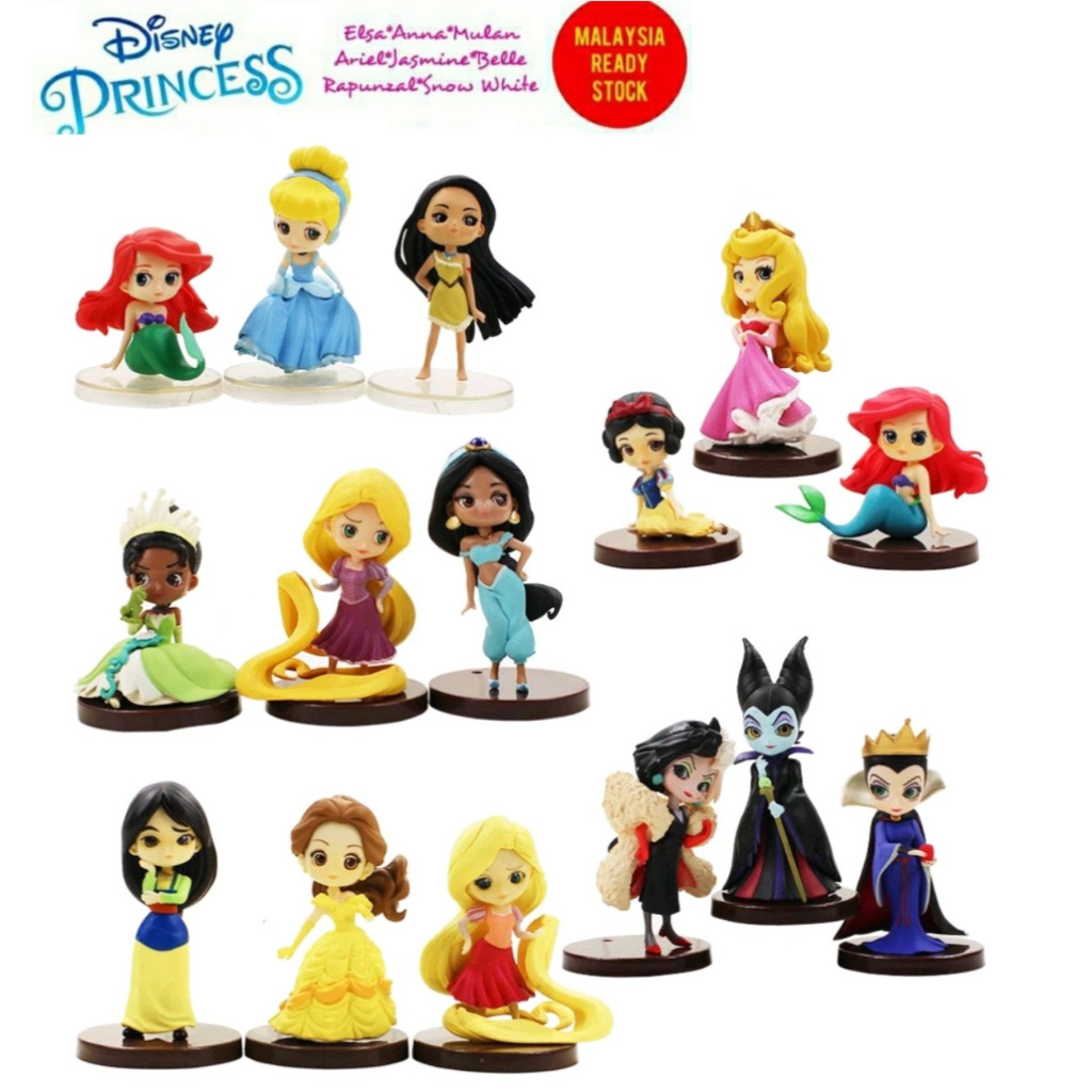 Disney Princess Alice Snow White Cinderella Belle Cake Topper ...