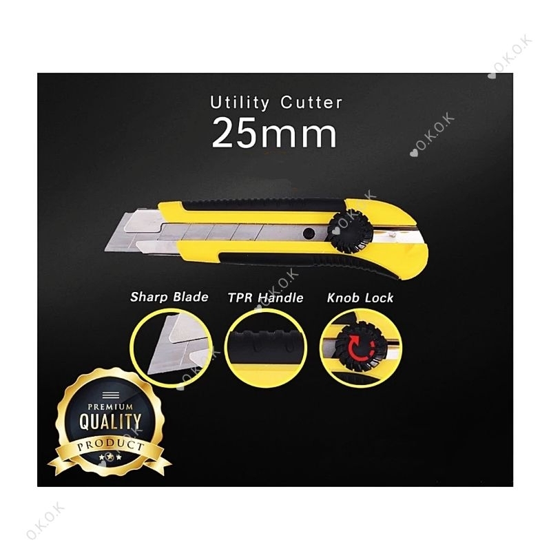 Endura Blade 25mm Sentinel Tool Knife SB-900 / Paper Cutter 纸皮刀 ...