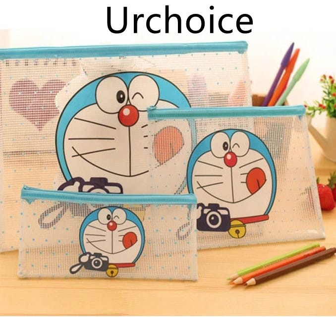 [READY STOCK] Doraemon Pencil Bag Doraemon File Organizer Doraemon ...