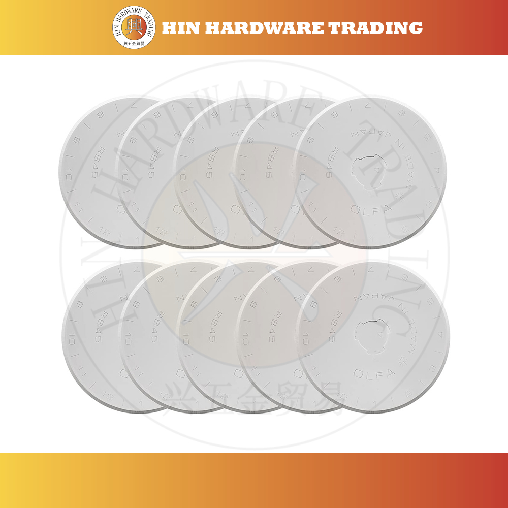 OLFA RB45-10 Spare blades for Rotary Blade Cutters 45mm Made In Japan 日本製 | Shopee Malaysia