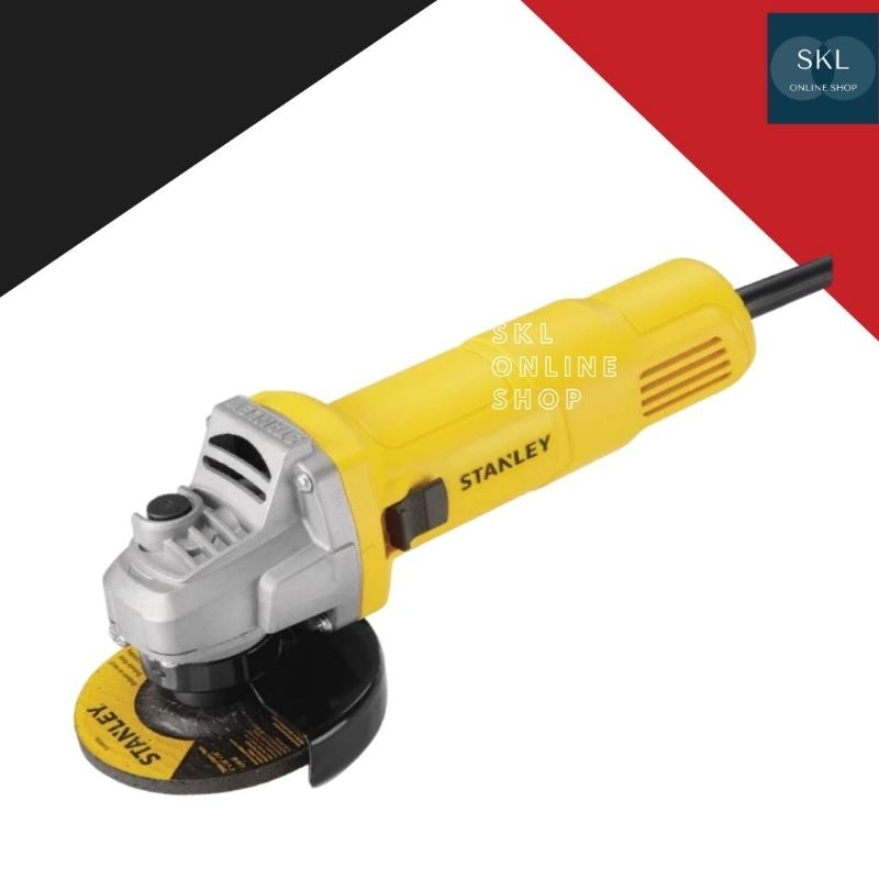 [SABAH] STANLEY STGS6100 620W Slimline Small Angle Grinder 4" Grender ...