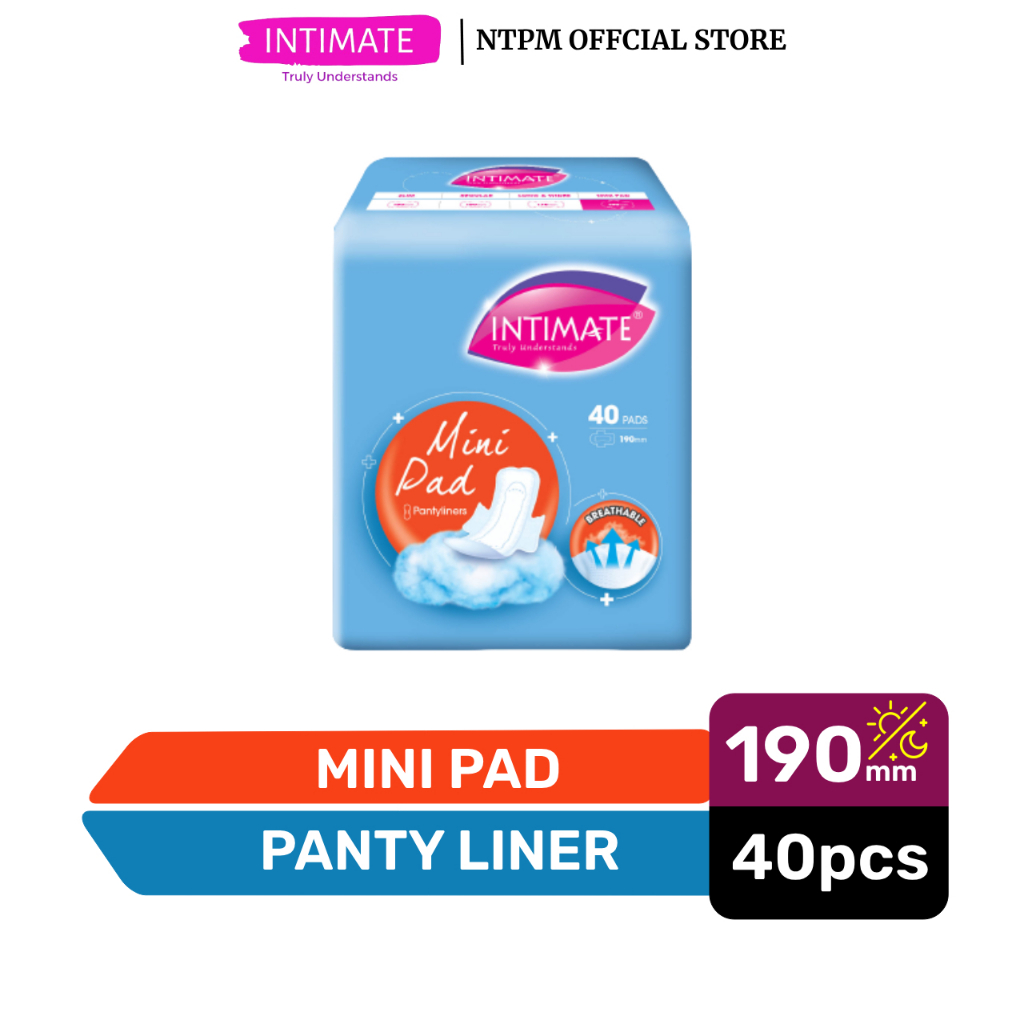Intimate Mini Pad 190mm (40s) | Shopee Malaysia