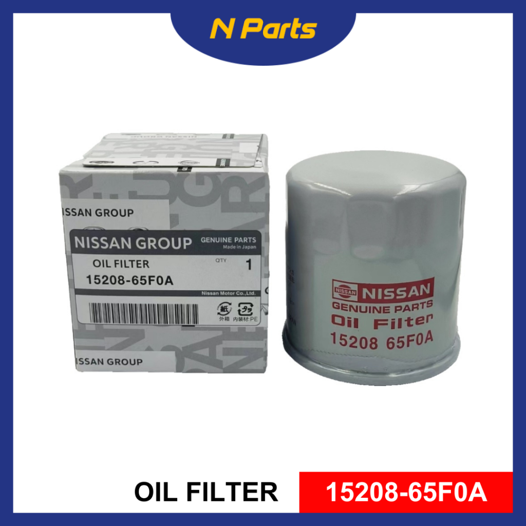 Nissan Oil Filter 15208-65F0A For Almera Teana X-Trail Latio Sentra ...