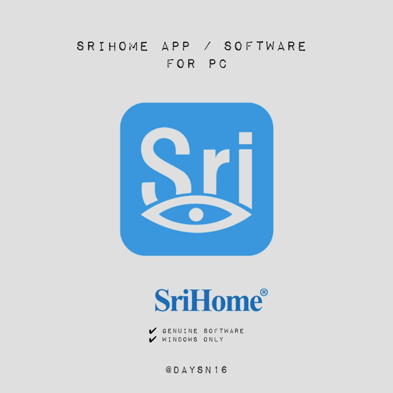 SriHome CCTV Apps Software for PC and Laptop SriHome CCTV app apps ...