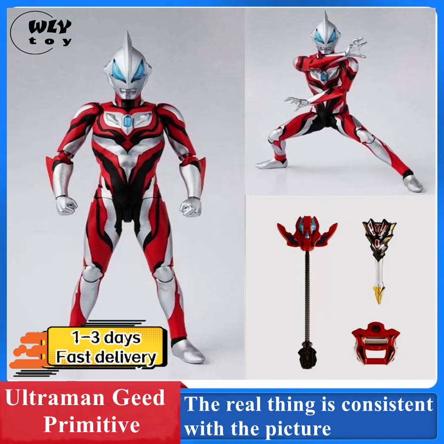 New SHF18cm Ultraman Geed Primitive multi-accessory multi-joint movable ...