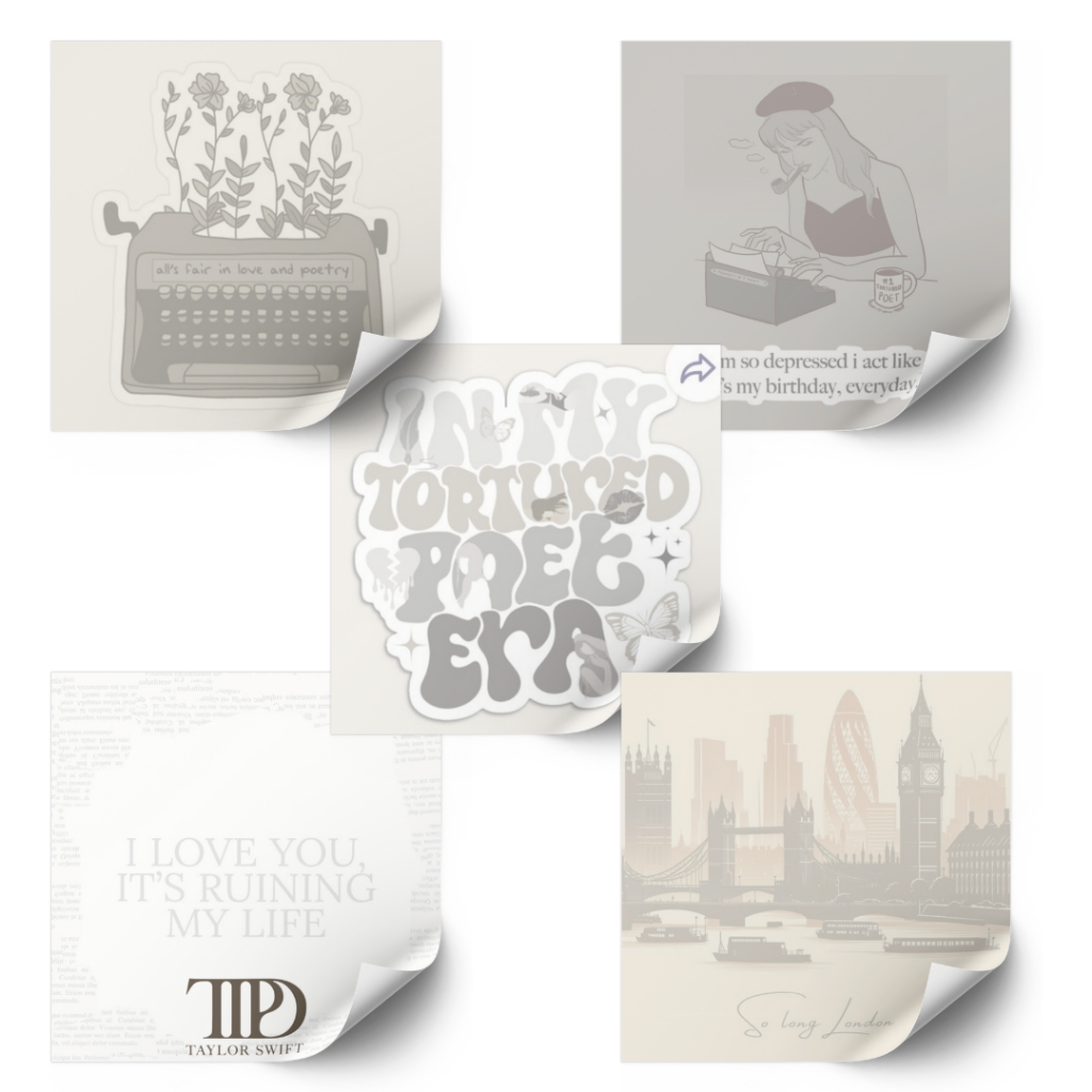 Taylor Swift TTPD Edition Memopad | The Tortured Poet Departmen ...