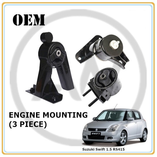 Suzuki Swift 1.5 RS415 2004-2012 Engine Mounting Kit Set [1 Set (3 Piece)] | Shopee Malaysia