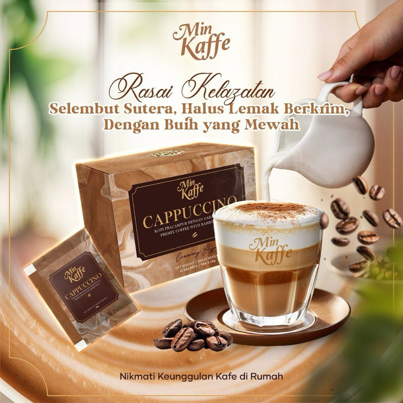 MIN KAFFE CAPPUCCINO 🔥 SEDAP SANGATTT!! | Shopee Malaysia