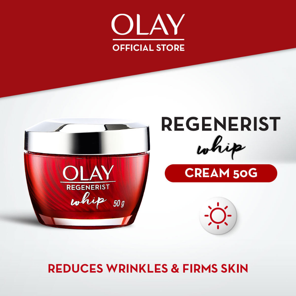 Olay Regenerist Advance Anti Aging Whips Moisturiser 50g | Shopee Malaysia