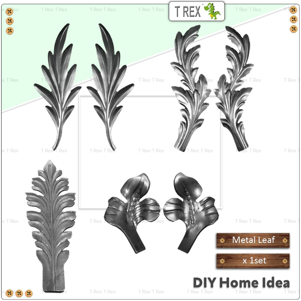 T Rex DIY Daun Welding / Pagar Besi / Decorative Metal Leaf / Leaf ...