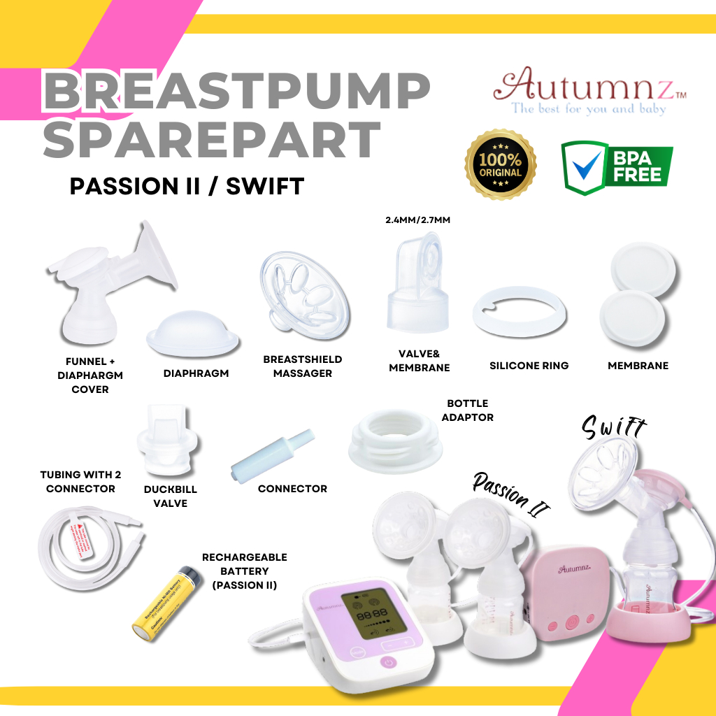 AUTUMNZ BREASTPUMP SPAREPART PASSION II/ SWIFT (Valve / Diaphragm ...