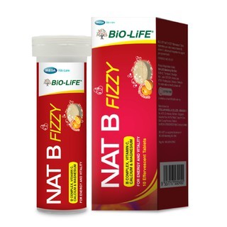 [EXP:02/2025]Bio-Life Nat B Fizzy Effervescent - (B Complex Vit C ...