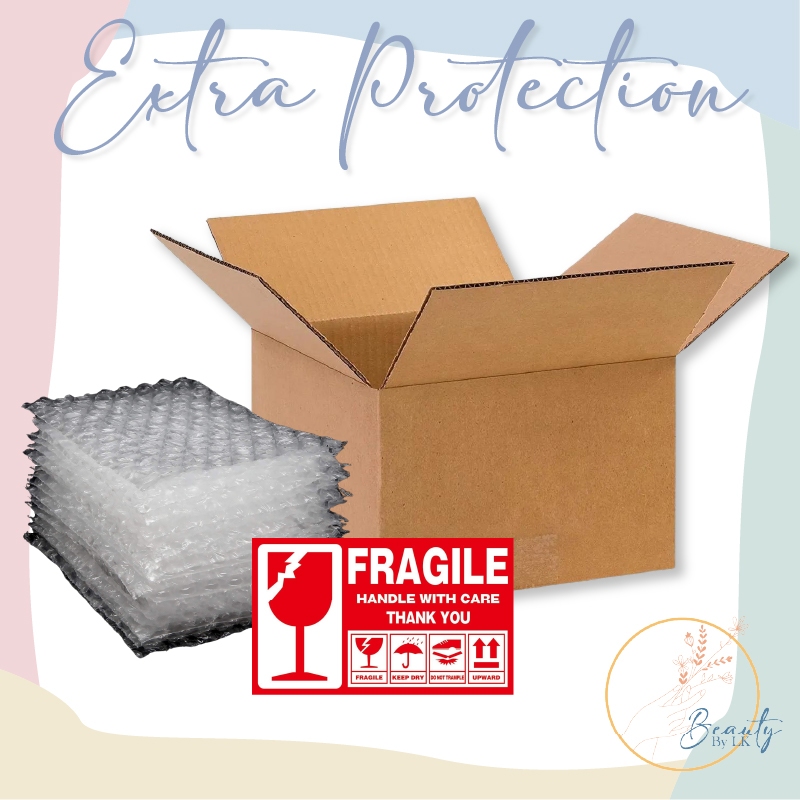 Extra Protection (Carton Box, Bubble Wrap, Fragile Sticker) | Shopee ...