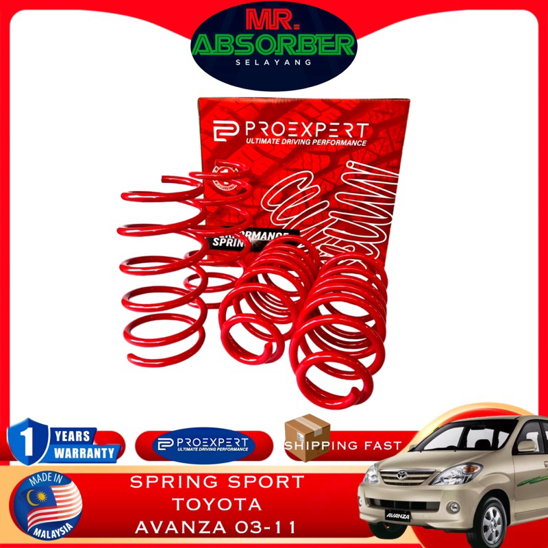 SPRING TOYOTA AVANZA 2003-2011 / TOYOTA AVANZA 2012-2020 SPORT ...
