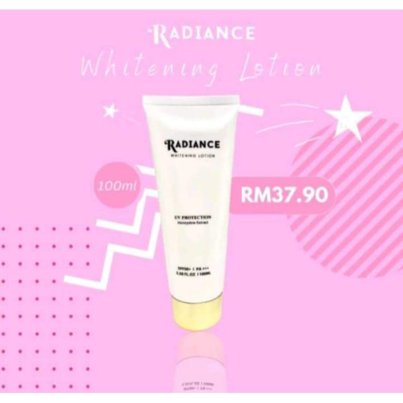 RADIANCE WHITENING LOTION | SERUM | BOOSTER | Shopee Malaysia