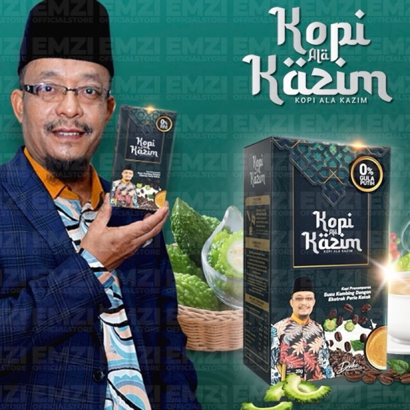 EMZI Kopi Ala Kazim 10s Ekstrak Peria Susu Kambing Emzi Olive Tin ...