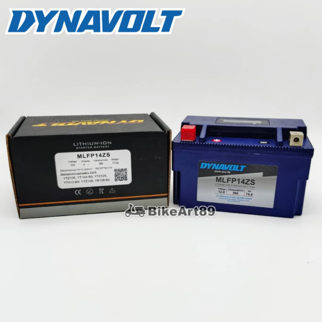 Lithium Battery Dynavolt YTX7A-BS YTX9-BS YTZ10S YT12A -BS YTX12S ...