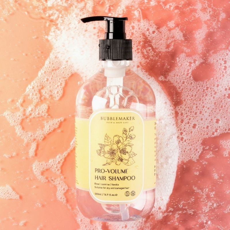 Hydrolyzed Keratin Pro-volume Hair Shampoo with Floral Scent | Suitable ...