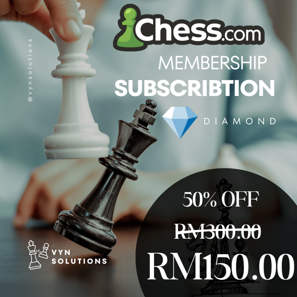 Chess.com Membership 1 Year | Shopee Malaysia