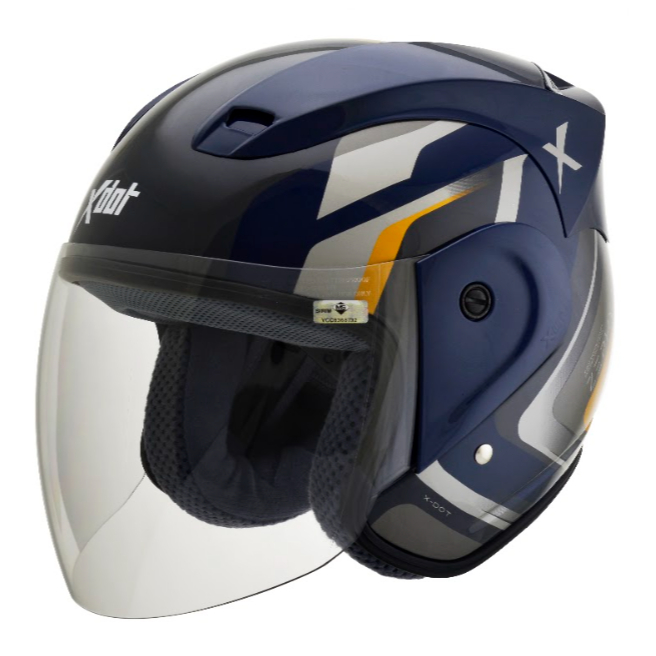 NEW DESIGN 2024 [SIRIM APPROVED] XDOT OPEN FACE HELMET G518B XENON ...