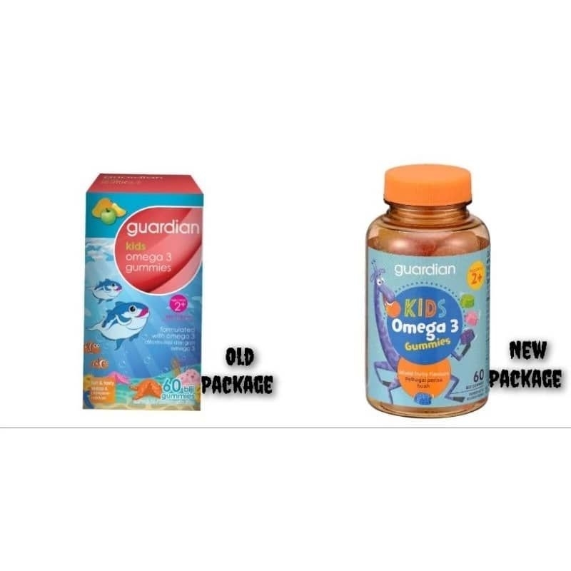 Guardian kids omega3 gummies 60pcs(exp2026) | Shopee Malaysia