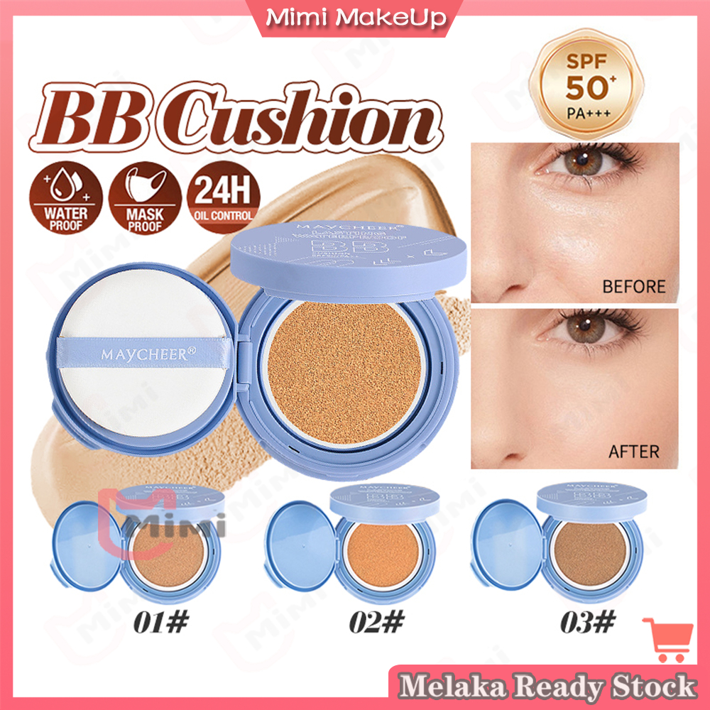 MAYCHEER BB Cushion Original Waterproof Air Cushion Natural Long ...