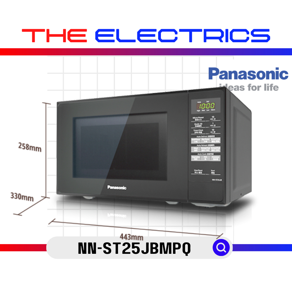 PANASONIC 20L MICROWAVE OVEN NN-ST25 / NN-ST25JB / NN-ST25JBMPQ (WITH ...