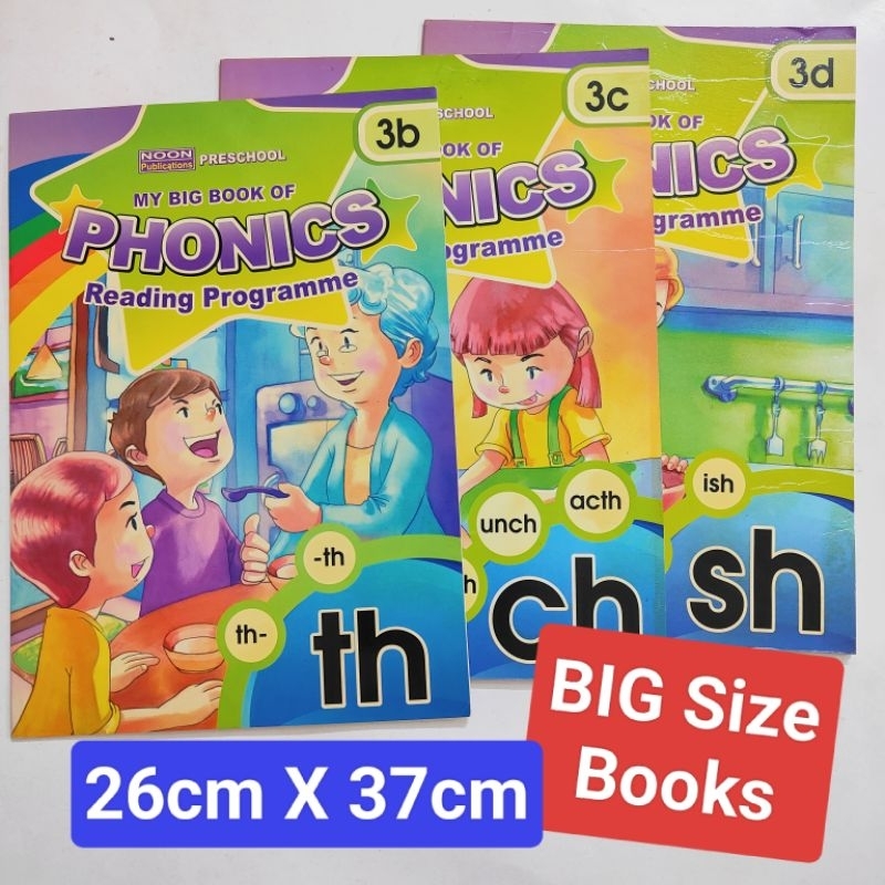 My Big Book of Phonics Reading Programme Level 3 Preschool Pictures ...