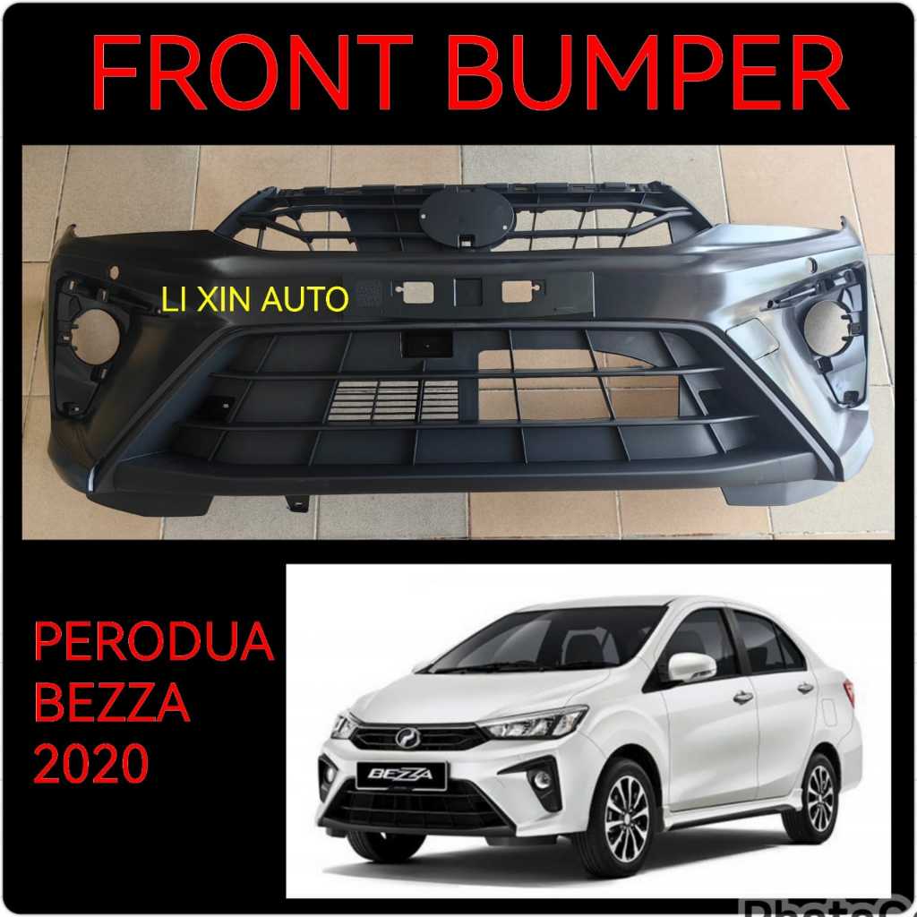 PERODUA BEZZA 2020 FRONT BUMPER DEPAN BUMPER KERETA BEZZA | Shopee Malaysia