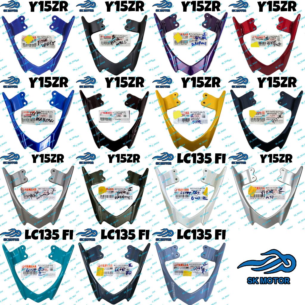Yamaha Y15ZR Y15 LC 135 FI V8 Original Seat Handle Spoiler Besi L Bar ...